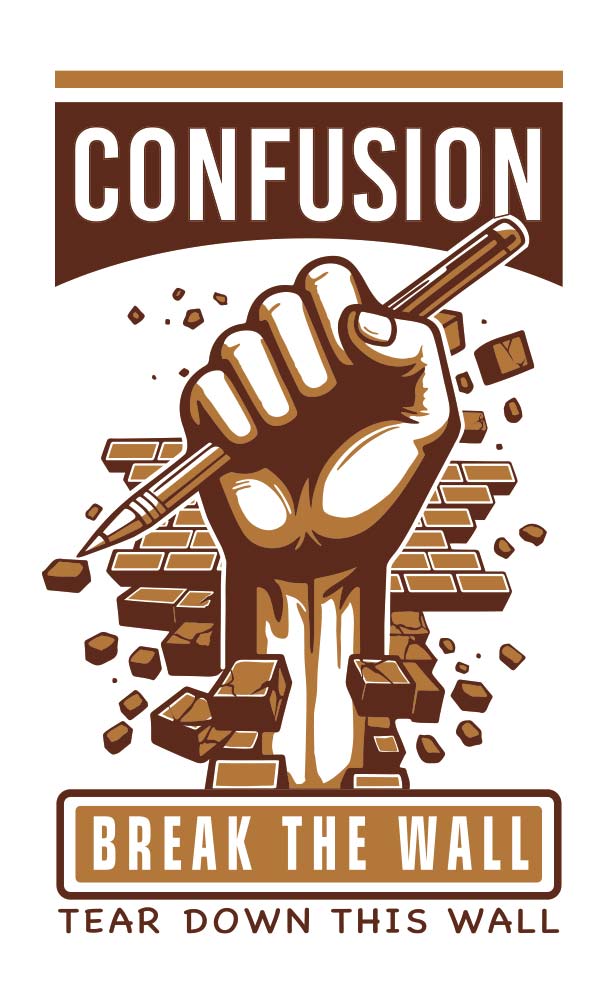 🔨 BREAK THE WALL 🧱 – CONFUSION WEAR - My Way